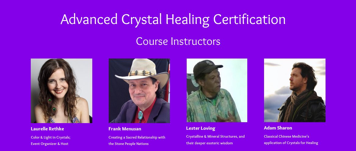 Advanced Crystal Healing Certification Course - The Faerie Den